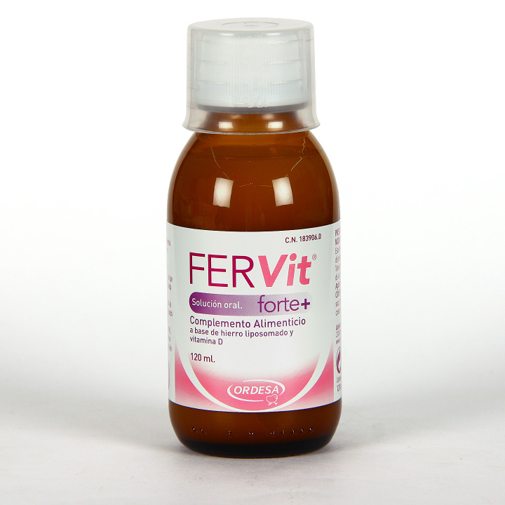 Fervit Ordesa Forte Solución oral 120 ml | Farmacia Jiménez