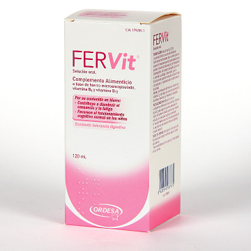 Fervit Ordesa Solución Oral 120 ml | Farmacia Jiménez