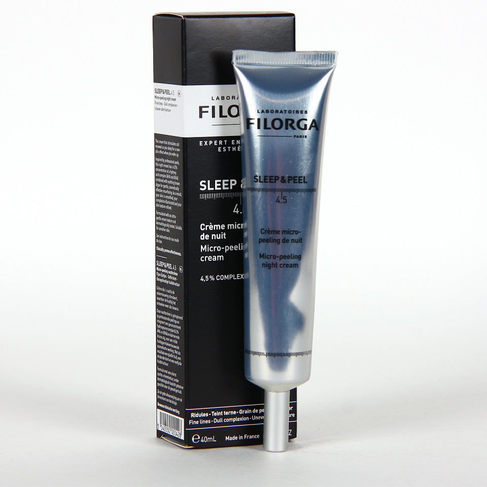 Filorga Sleep & Peel 4.5 Crema micropeeling 40ml | Farmacia Jiménez