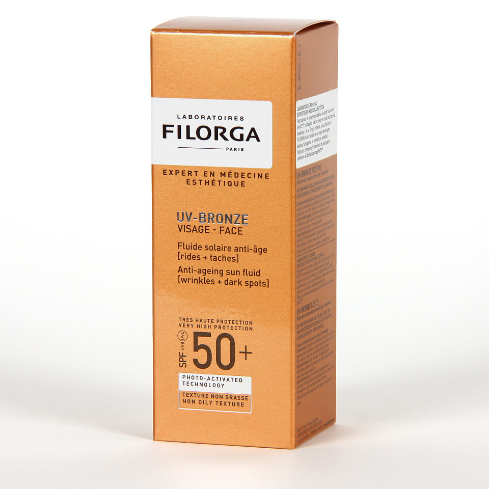 Filorga UV-Bronze Face fluido solar antiedad SPF50+ 40 ml | Farmacia ...