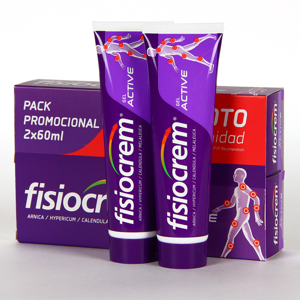 Fisiocrem PACK Duplo Gel 60ml | Farmacia Jiménez