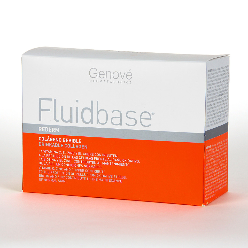 Fluidbase Rederm Colágeno bebible 20 Sobres | Farmacia Jiménez