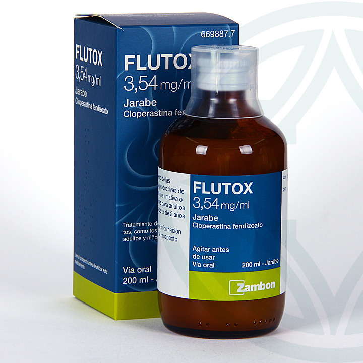 Flutox jarabe 3,54mg/ml 200ml | Farmacia Jiménez