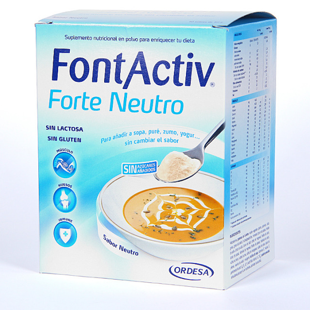 Fontactiv Forte Neutro 10 sobres | Farmacia Jiménez