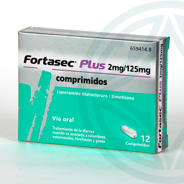 Fortasec Plus 2/125 mg 12 comprimidos | Johnson & Johnson | Farmacia ...
