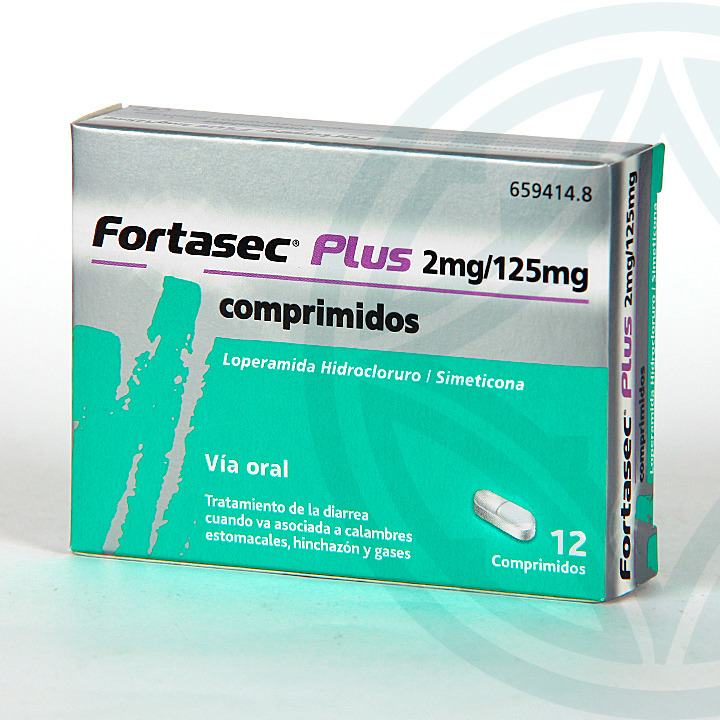 Fortasec Plus 2/125 mg 12 comprimidos | Johnson & Johnson | Farmacia ...