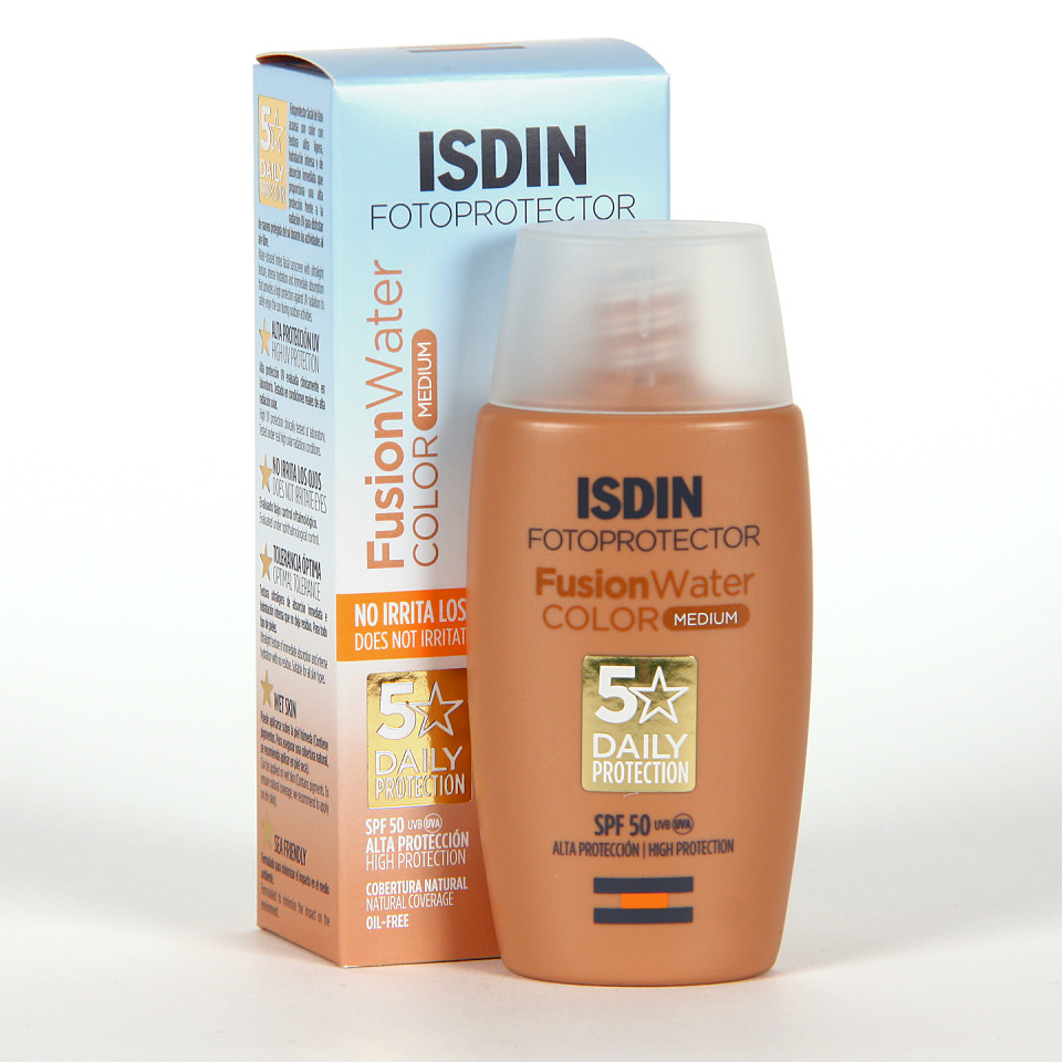 ISDIN Fusion Water Color Medium SPF50 | Farmacia Jiménez