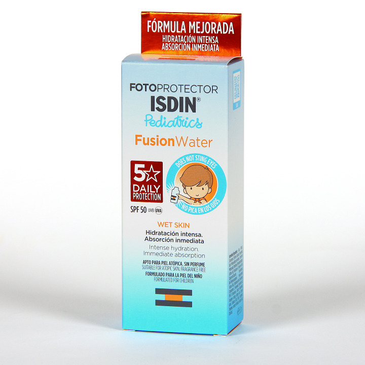 Fotoprotector Isdin Pediatrics Fusion Water | Farmacia Jiménez