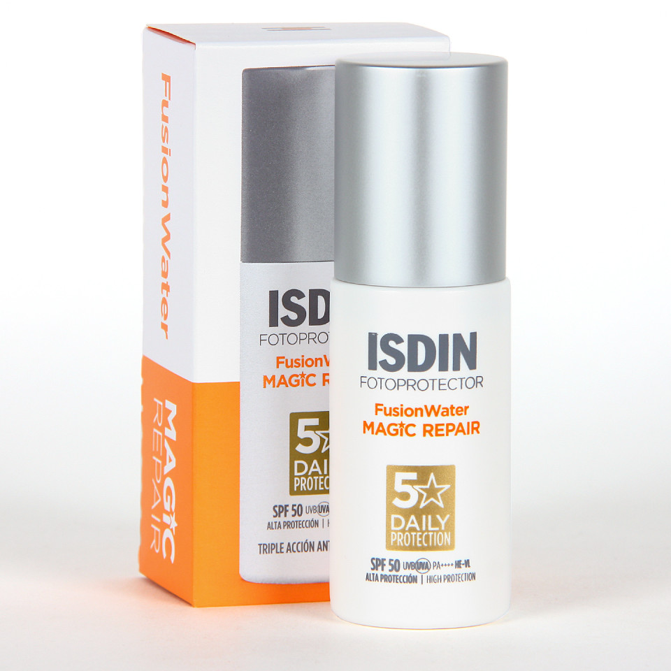 Isdin Fusion Water Magic Repair Spf50 50ml Farmacia Jiménez
