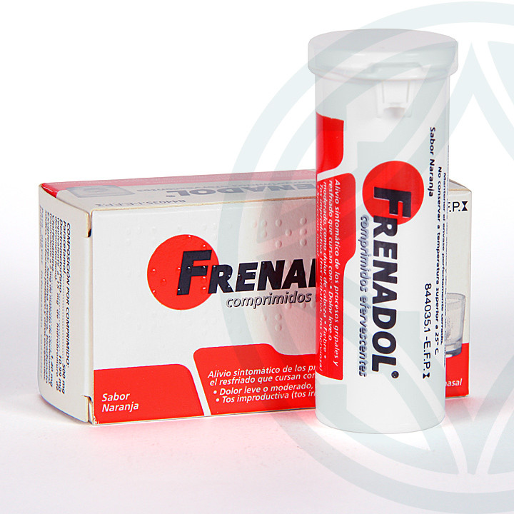 Frenadol Comprimidos Efervescente | Gripe | Farmacia Jiménez