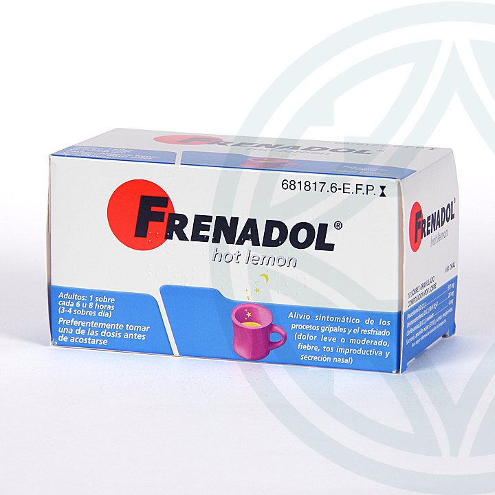 Frenadol Hot Lemon | Farmacia Jiménez