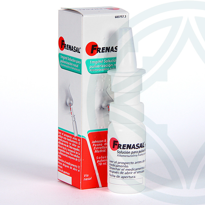 Frenasal nebulizador nasal 10 ml | Johnson & Johnson | Farmacia Jiménez