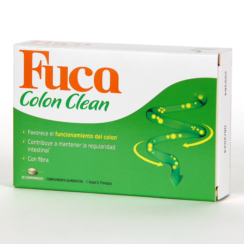 Fuca Colon Clean 30 comprimidos | Farmacia Jiménez