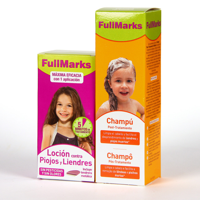 FullMarks pack ahorro Loción + Champú+ Liendrera | Farmacia Jiménez