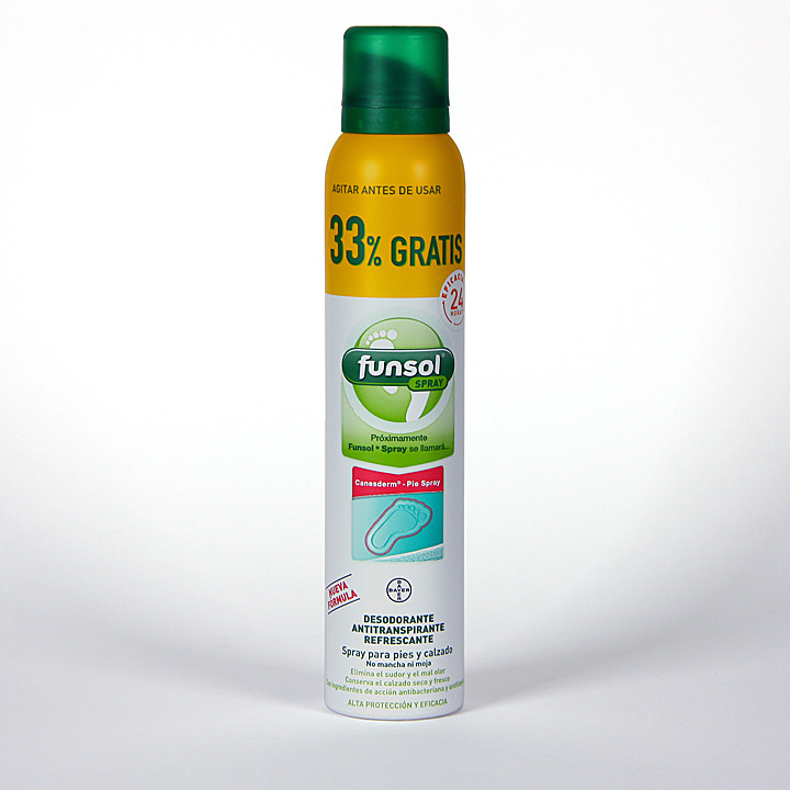 Funsol Spray + 33 % gratis | Farmacia Jiménez