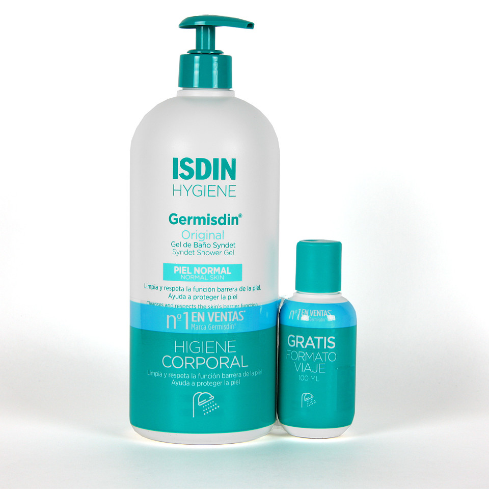 Germisdin higiene corporal 1litro + 100 ml Pack | Farmacia Jiménez
