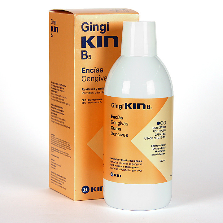 GingiKin Plus enjuague bucal 500 ml | Farmacia Jiménez