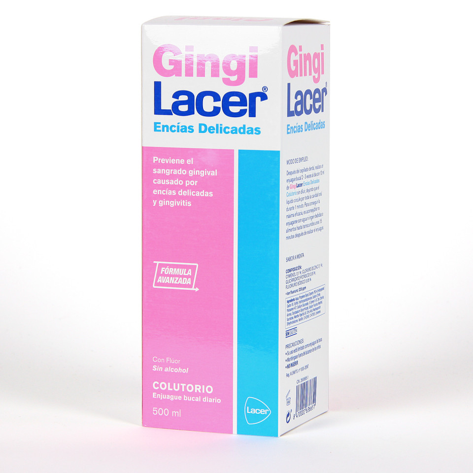GingiLacer Colutorio 500 ml | Farmacia Jiménez