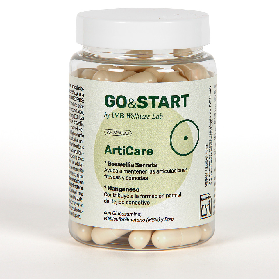 Go & Start by IVB Articare 90 cápsulas | Farmacia Jiménez