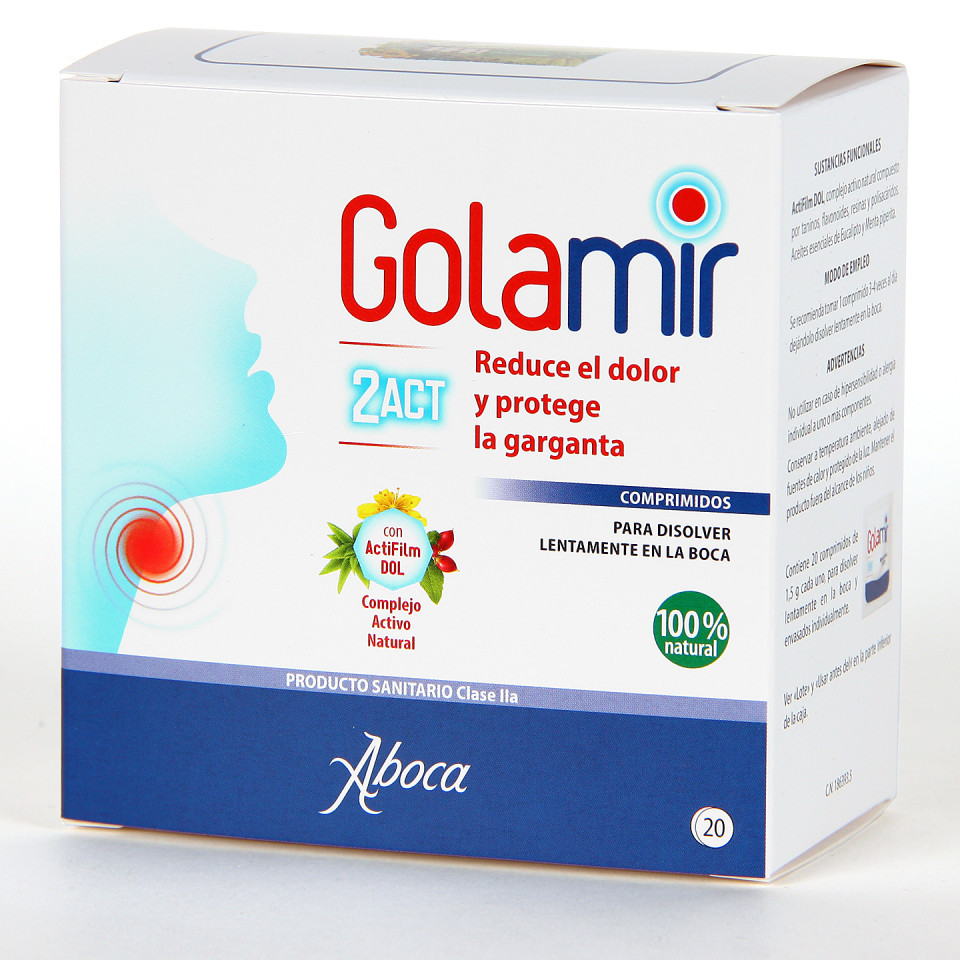 Golamir 2Act 20 comprimidos | Farmacia Jiménez