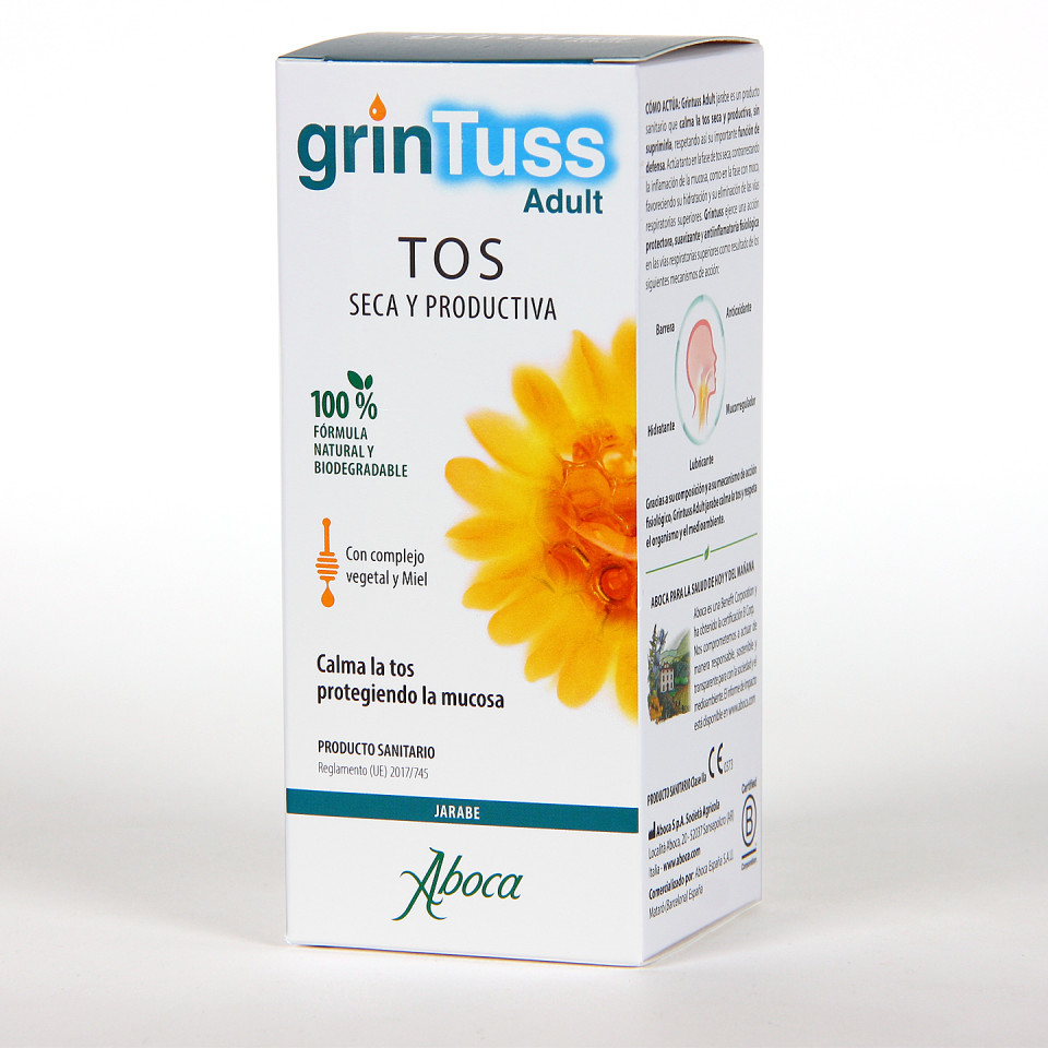 Grintuss Adultos Jarabe 180 ml | Farmacia Jiménez