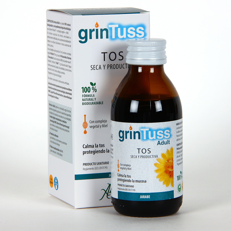 Grintuss Adultos Jarabe 180 ml | Farmacia Jiménez