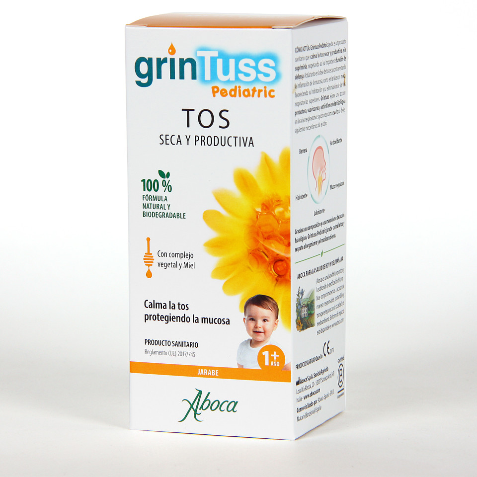 Grintuss Pediatric Jarabe 180 ml | Farmacia Jiménez