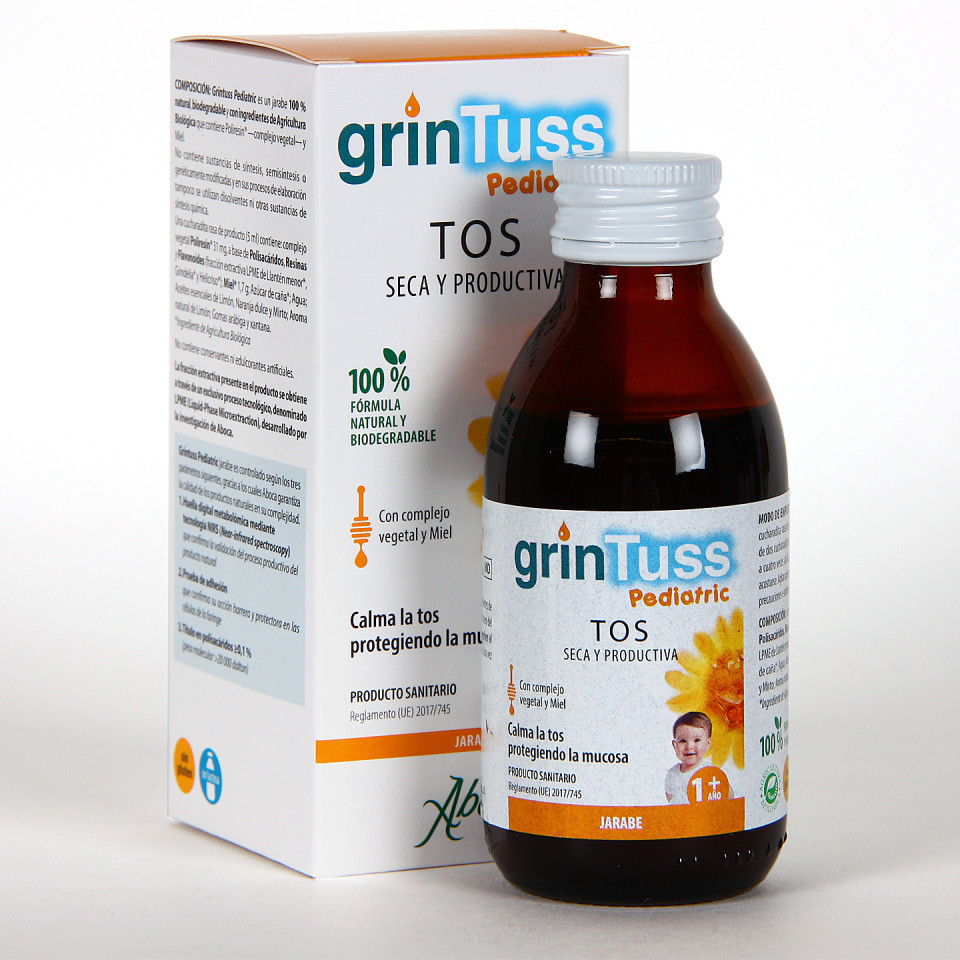 Grintuss Pediatric Jarabe 180 ml | Farmacia Jiménez