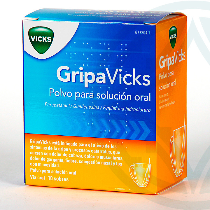 GripaVicks 10 Sobres | Antigripal | Farmacia Jiménez