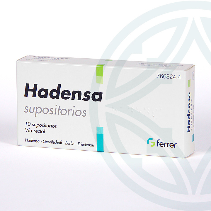 Hadensa supositorios | Hemorroides | Farmacia Jiménez