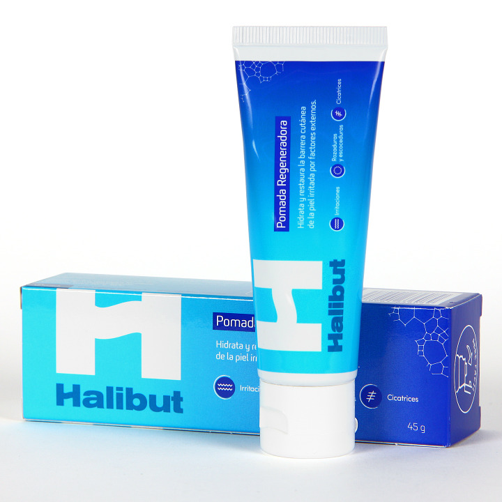 Halibut Pomada Regeneradora 45 g | Farmacia Jiménez