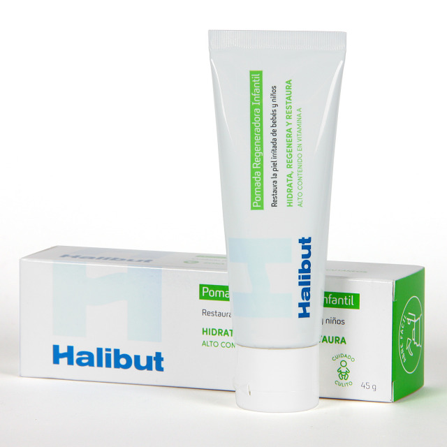 Halibut Pomada Regeneradora Infantil 45 g | Farmacia Jiménez