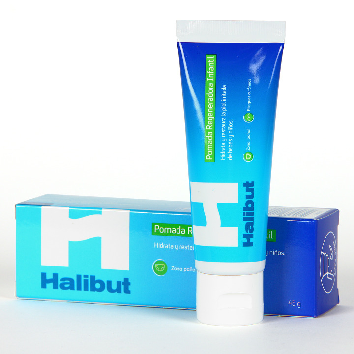 Halibut Pomada Regeneradora Infantil 45 g | Farmacia Jiménez