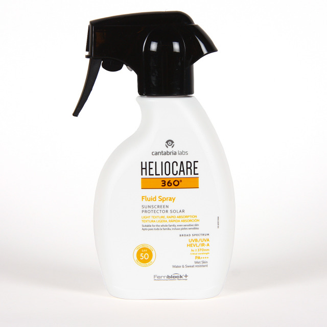 Heliocare 360 Fluid Spray SPF 50 250ml | Farmacia Jiménez
