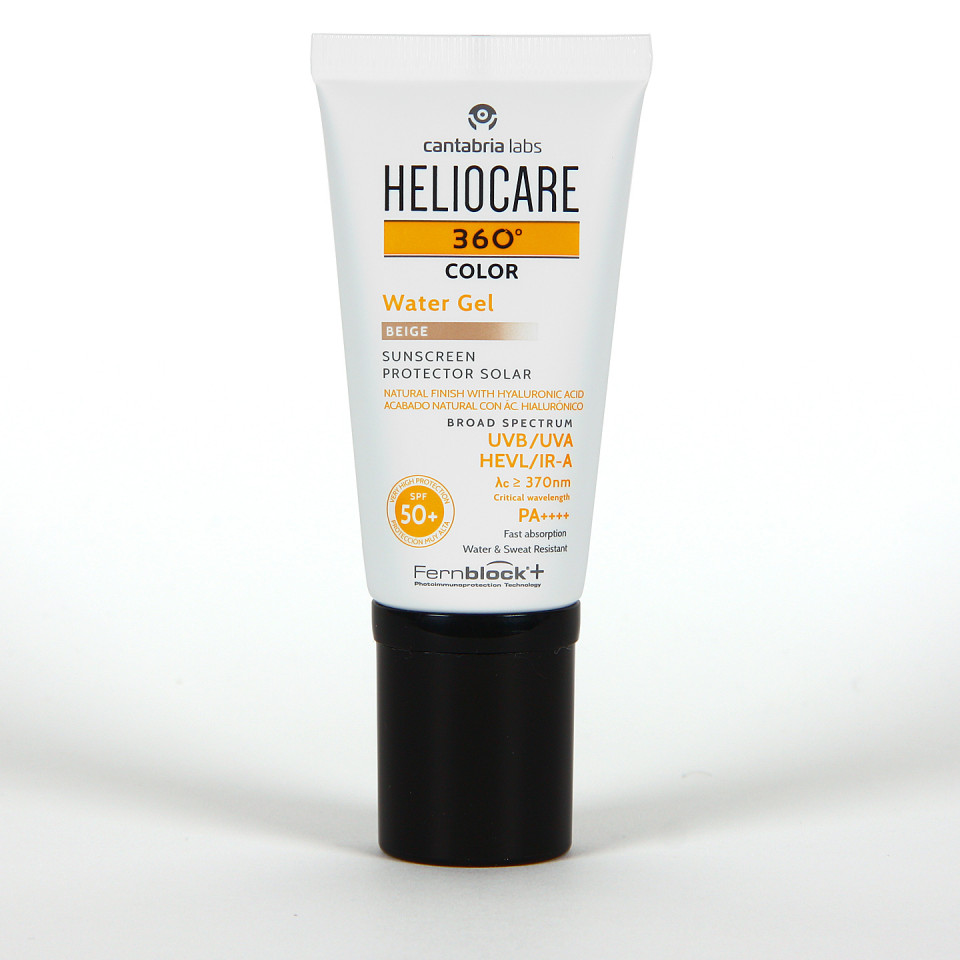 Heliocare 360 Water Gel Color Beige SPF50+ | Farmacia Jiménez