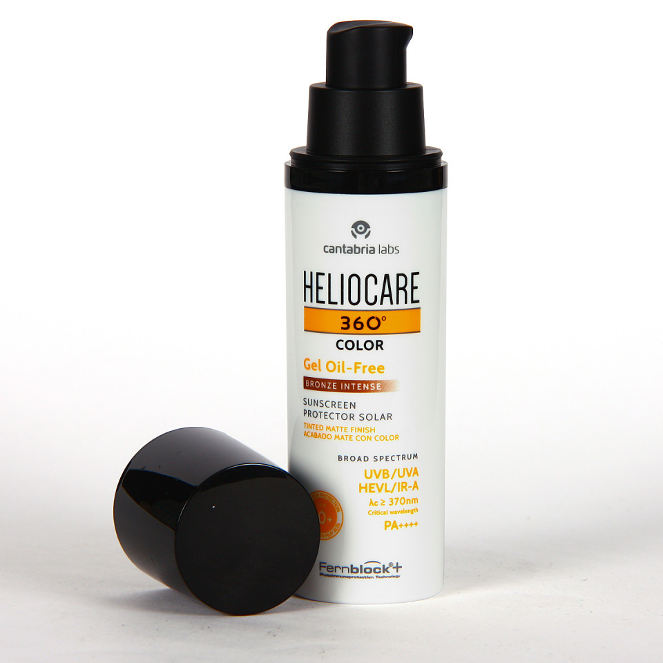 Heliocare 360 Color Gel oil free SPF 50+ Bronze intense | Farmacia Jiménez
