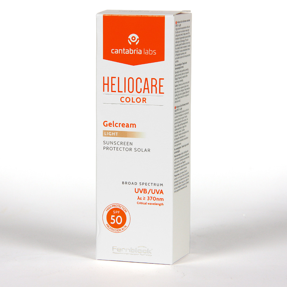 Heliocare SPF 50 Gel-crema color Light 50ml | Farmacia Jiménez