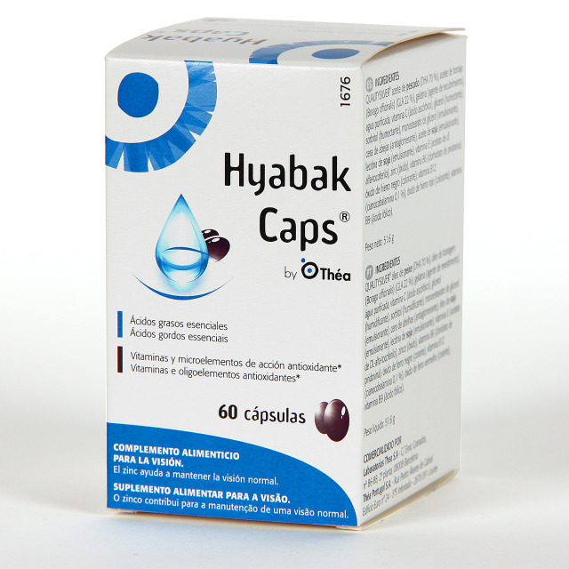 Hyabak 60 cápsulas | Farmacia Jiménez