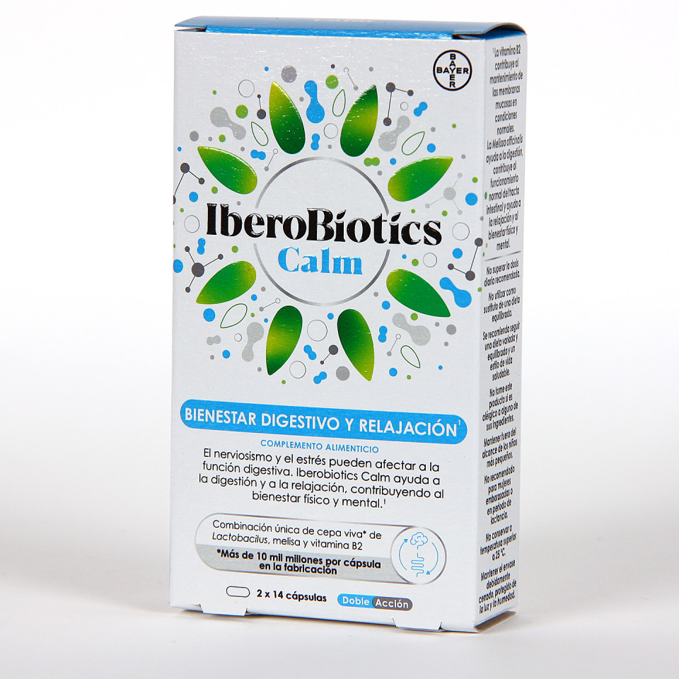 IberoBiotics Calm 2x14 Cápsulas | Farmacia Jiménez