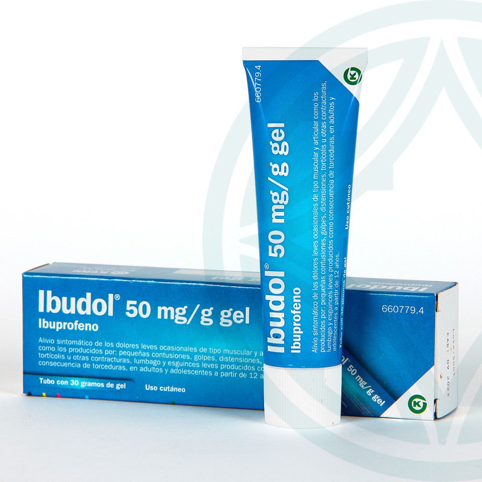 Ibudol Ibuprofeno 50 mg/g gel 30 g | Farmacia Jiménez