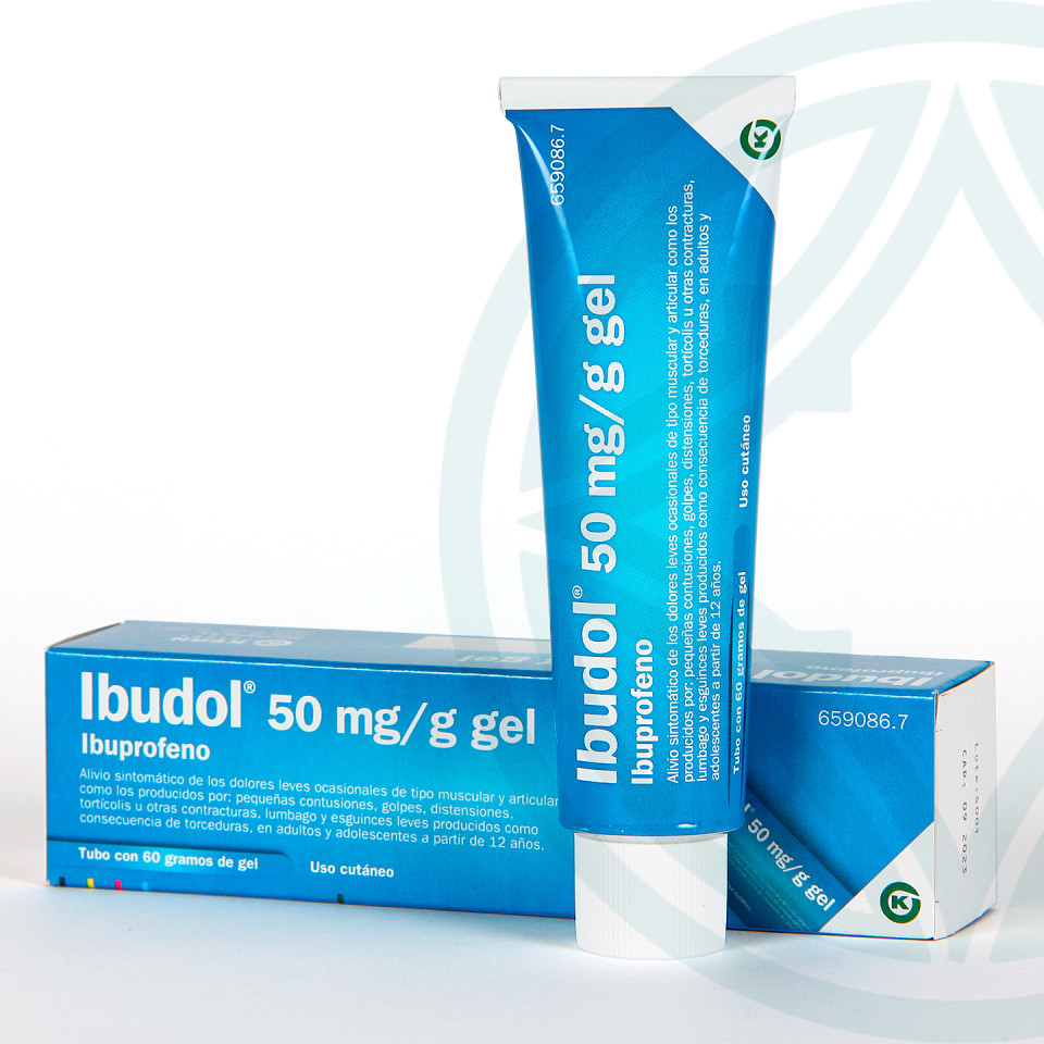 Ibudol Ibuprofeno 50 mg/g gel 60 g | Farmacia Jiménez