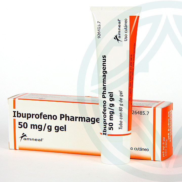 Ibuprofeno Pharmagenus 50 mg/g gel tópico 60 g | Antiinflamatorio ...