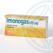 Imonogas 120 mg 20 cápsulas | Gases | Farmacia Jiménez