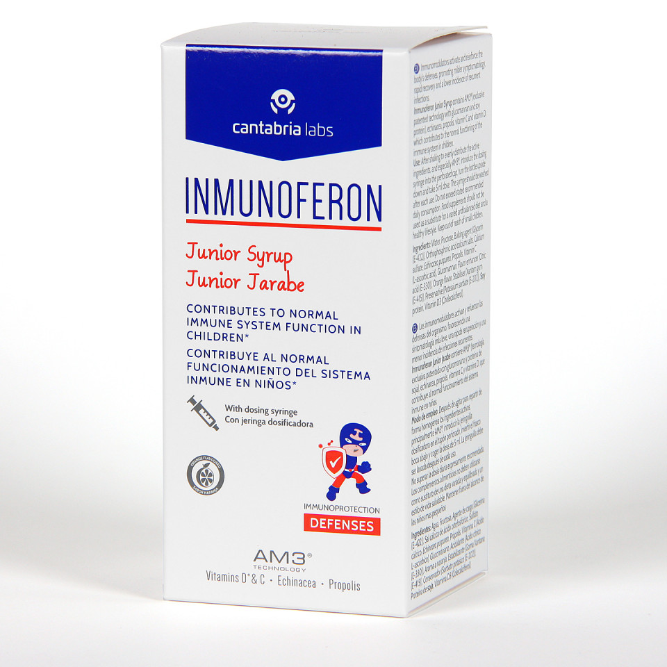 Inmunoferon Junior Jarabe 150 ml | Defensas | Farmacia Jiménez