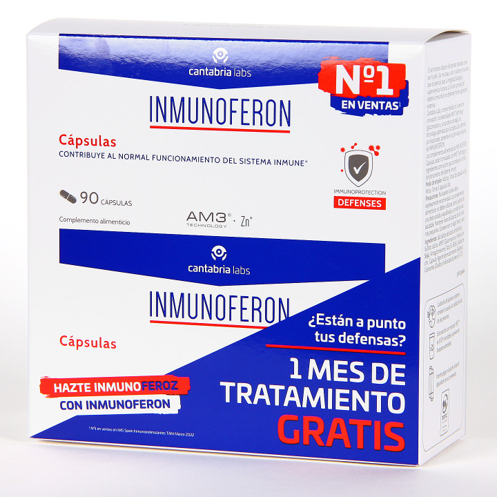 Inmunoferon 90 cápsulas Pack Duplo | Farmacia Jiménez