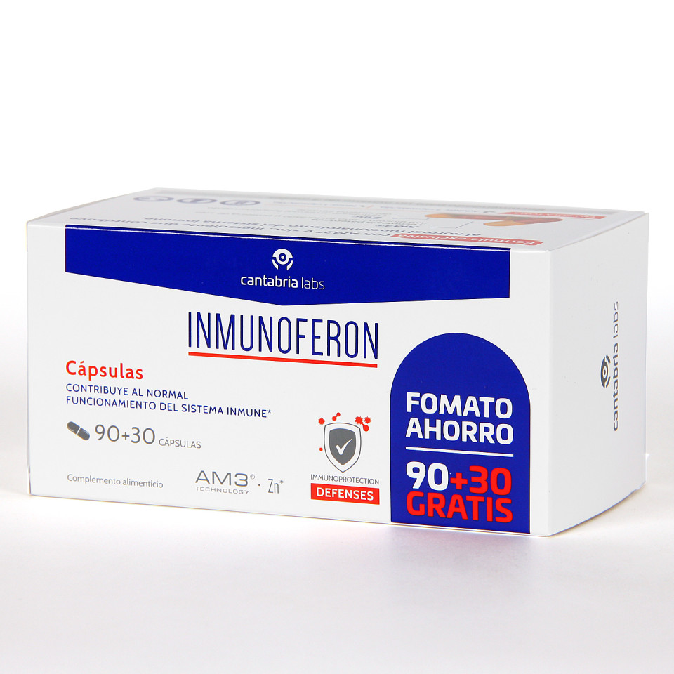 INMUNOFERON 90 Cápsulas | Farmacia Jiménez