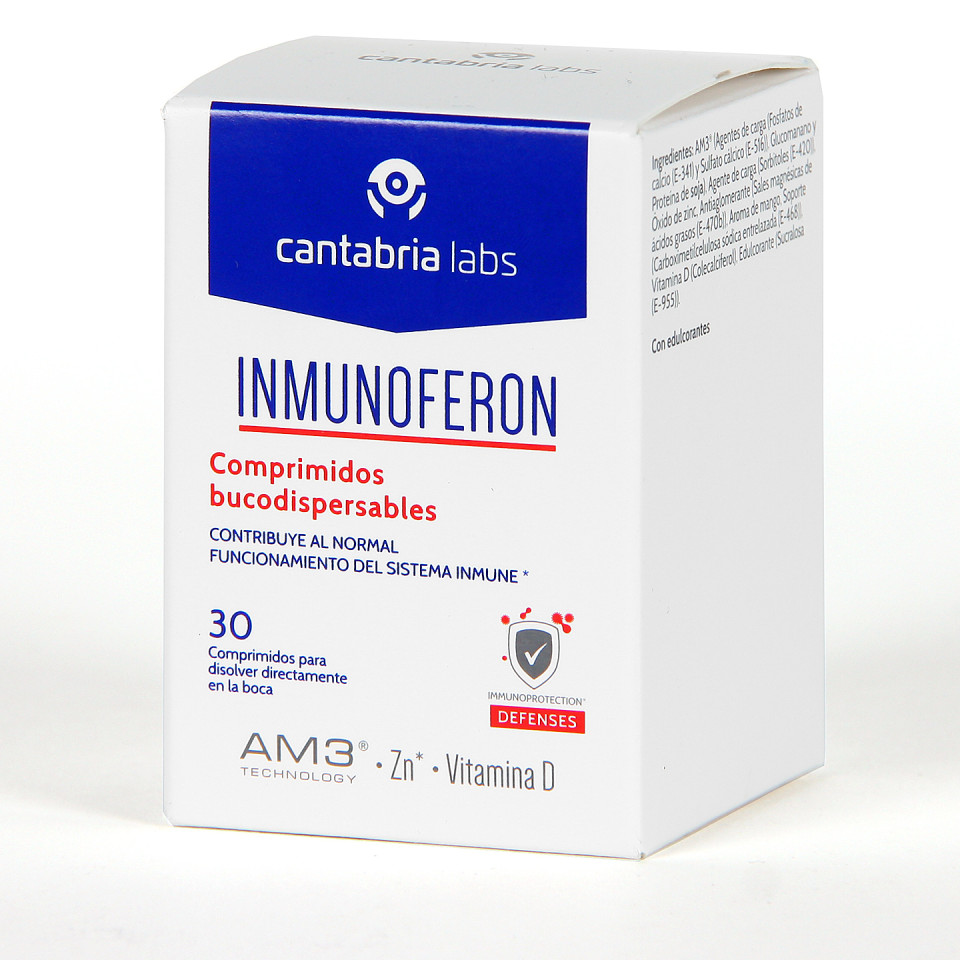 Inmunoferon Bucodispensables 30 Comprimidos | Farmacia Jiménez
