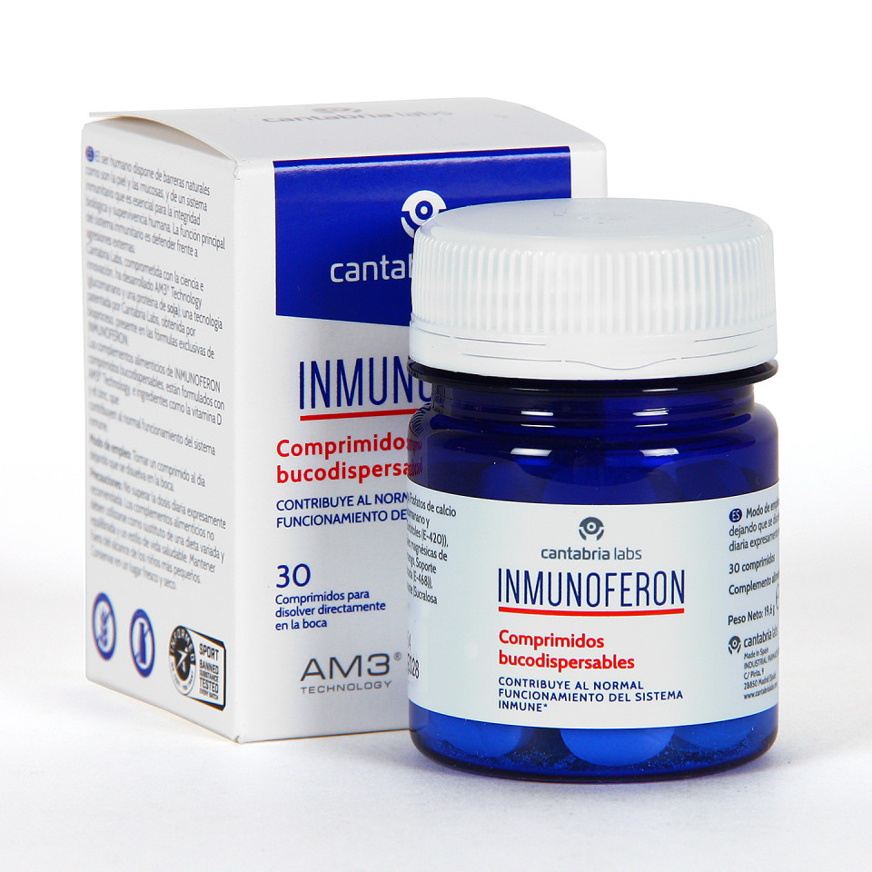 Inmunoferon Bucodispensables 30 Comprimidos | Farmacia Jiménez