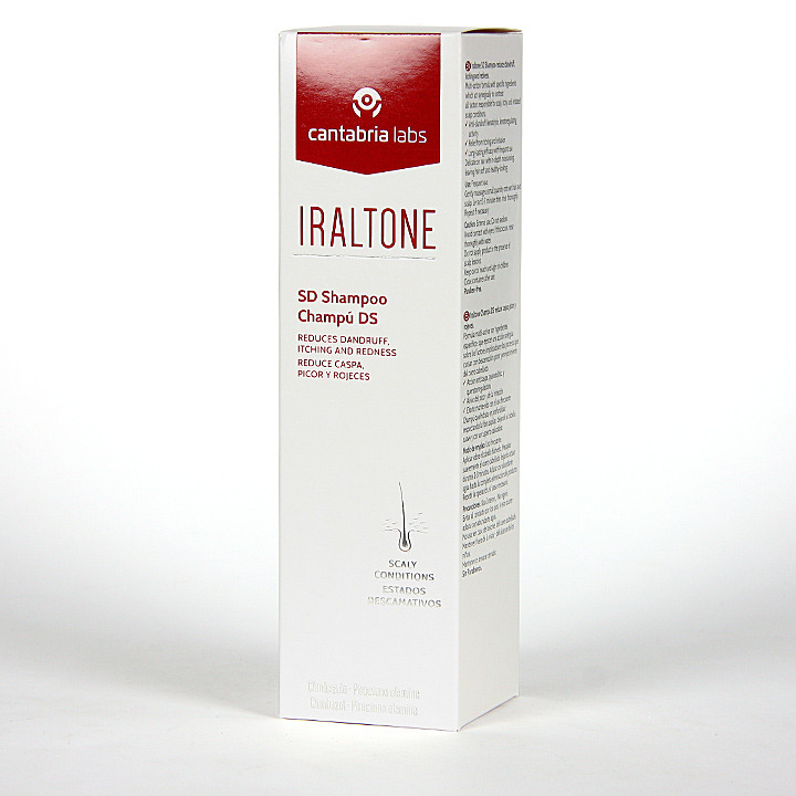 Iraltone DS Champú, tratamiento de la dermatitis en cuero cabelludo ...