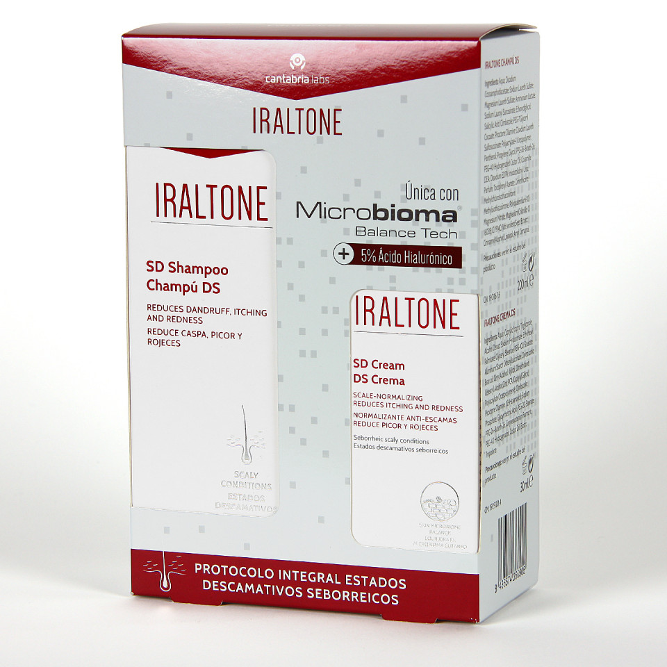 Iraltone DS Champú + Iraltone DS Crema Pack | Farmacia Jiménez